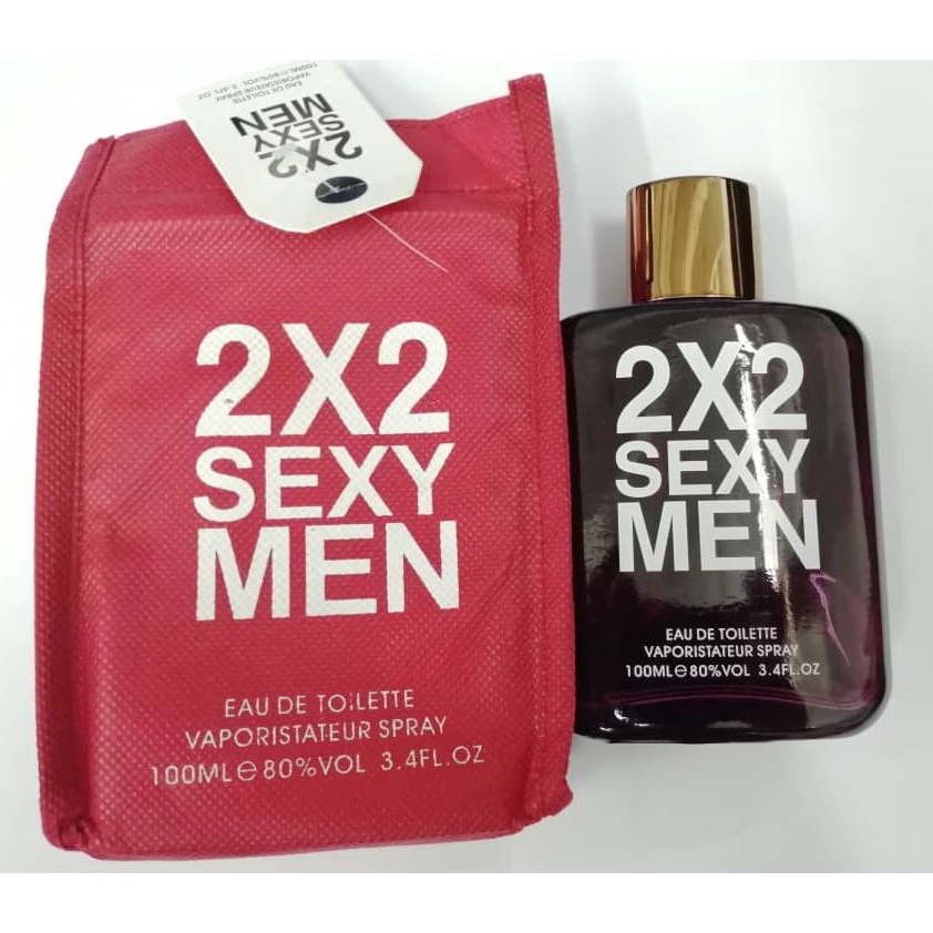 2X2 Sexy Men Perfume For Men 100ML (Cloth Pack) | Shopee Malaysia