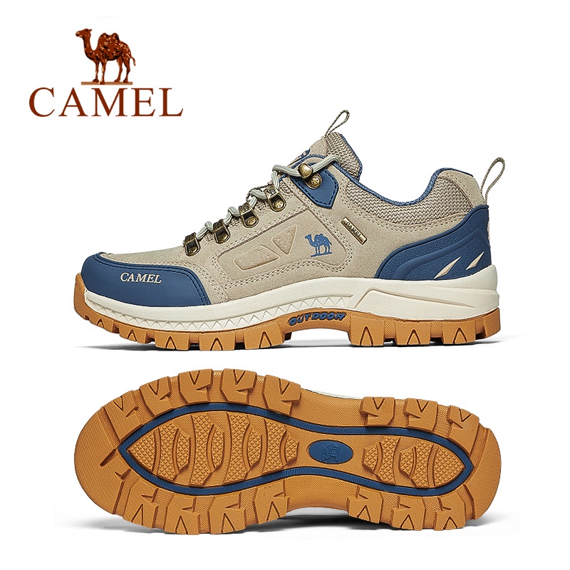 CAMEL outdoor hiking shoes men's breathable waterproof non-slip hiking ...