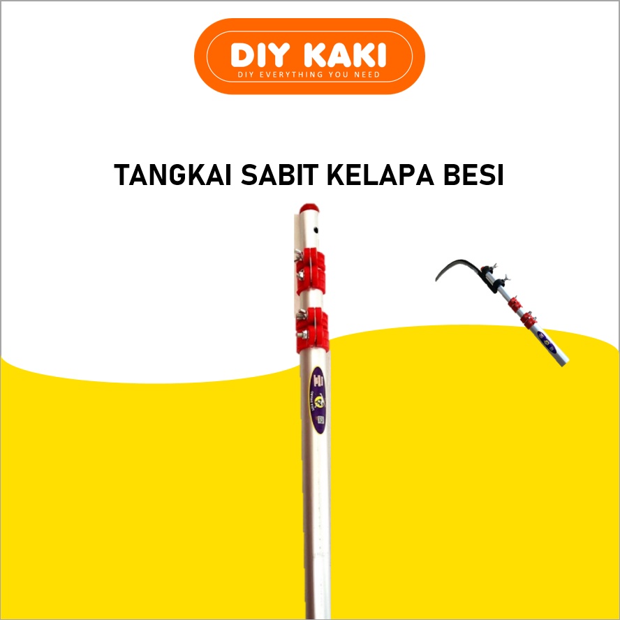 3-6 Meter Aluminium Extension Pole Stick | Adjustable Telescopic Stick ...