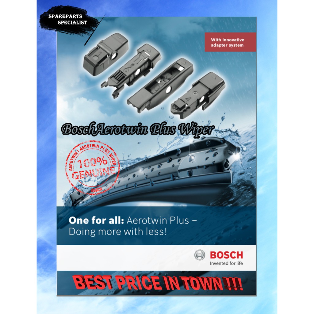 Genuine Bosch Aerotwin Plus Wiper Set for Mazda 3[BK] (21"/19") | Shopee Malaysia