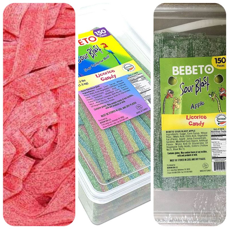 Bebeto Sour Belt Candy 120+-g (MIX) | Shopee Malaysia