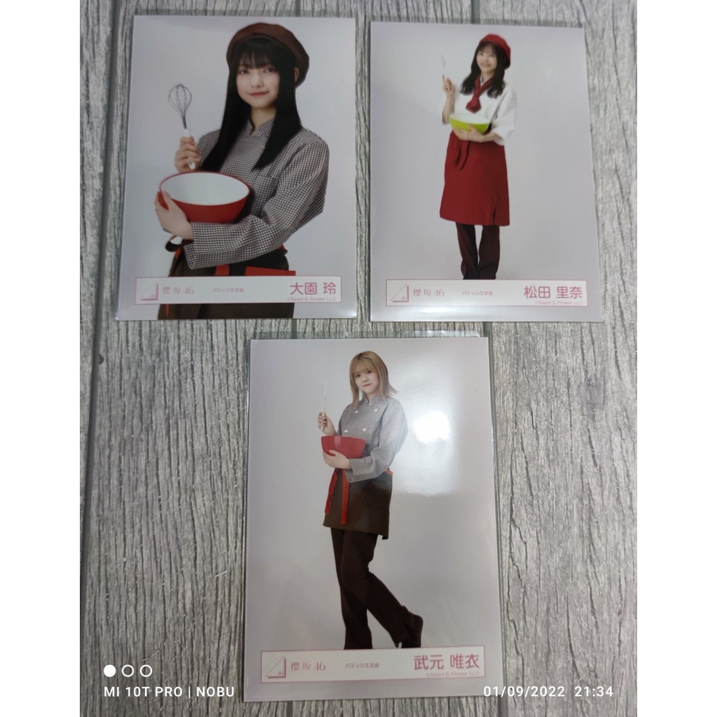 Photopack Sakurazaka46 Pastry chef Isho | Shopee Malaysia