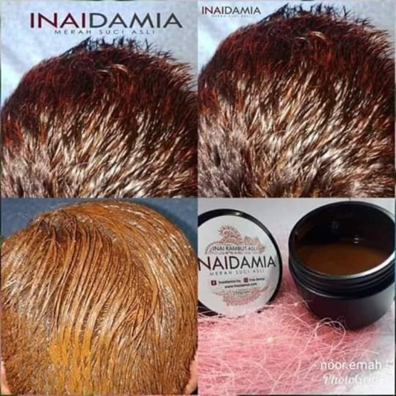 INAI RAMBUT HALAL SIAP BANCUH-250GM | Shopee Malaysia