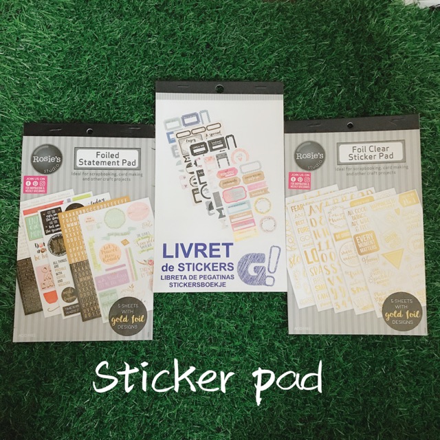 Rosie’s Studio Sticker Pad | Shopee Malaysia