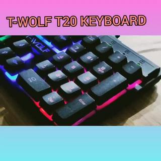 T-WOLF T20 Gaming Keyboard | Shopee Malaysia