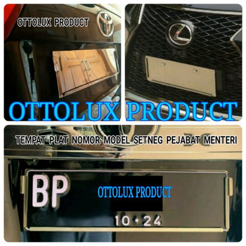YG Car number plate holder. Good Neat. Model on slip. Like those used ...