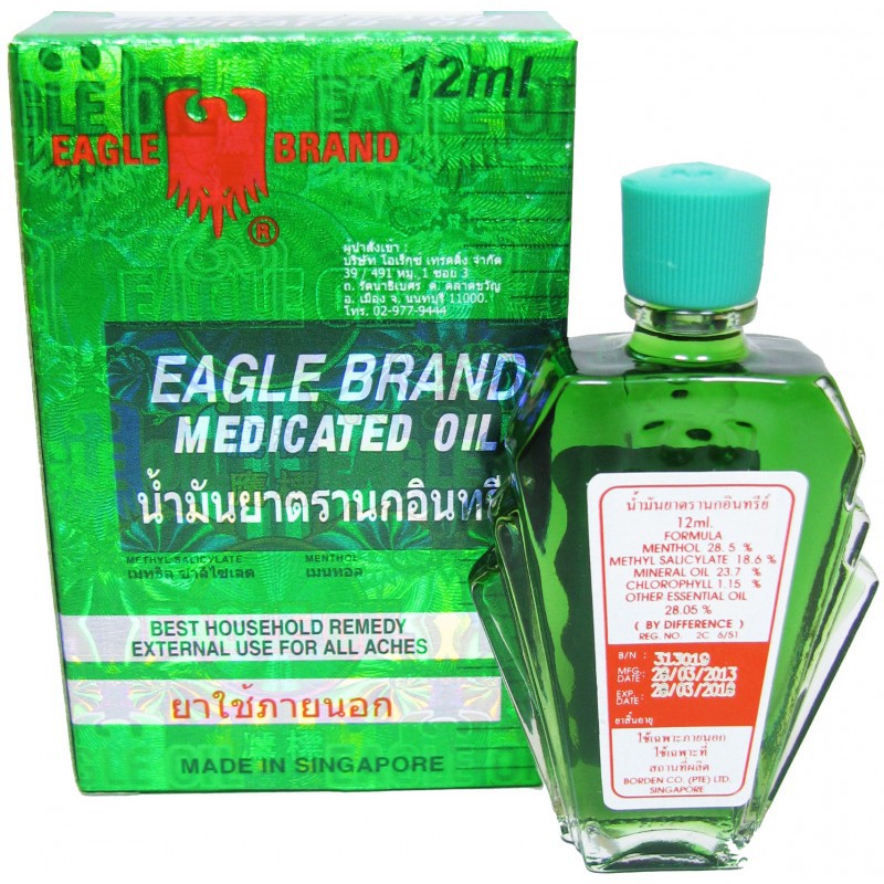 EAGLE BRAND MEDICATED OIL 12ML | Shopee Malaysia