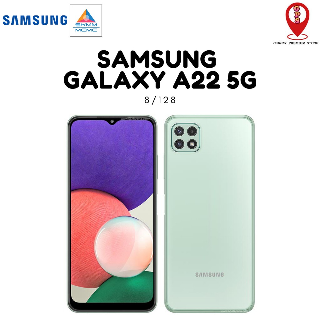 📍GPS📍 Samsung Galaxy A22 5G (A226) (Grey/ Violet/ Mint) - 8GB RAM - 128GB ROM - 6.6 inch ...