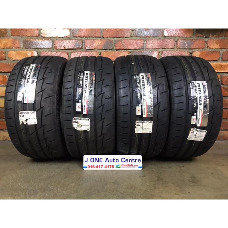 BRIDGESTONE POTENZA RE003 YEAR 2017 245 40 17 CLEAR STOCK LAST 4PCS | Shopee Malaysia