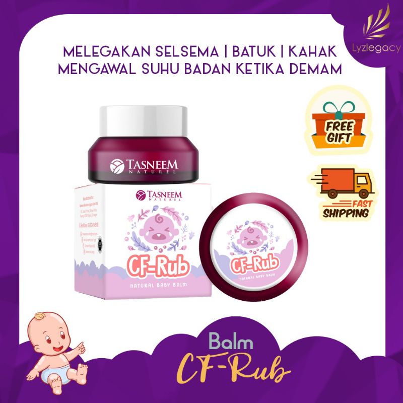 Balm Tasneem Naturel- Set Tasneem Untuk Newborn/ Bayi / Baby -Selsema ...