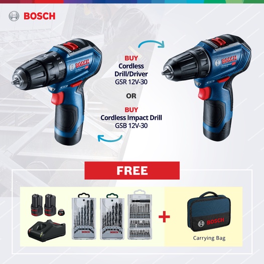 BOSCH 12V brushless Cordless Drill GSR12V-30 GSB12V-30 / Cordless Screw ...