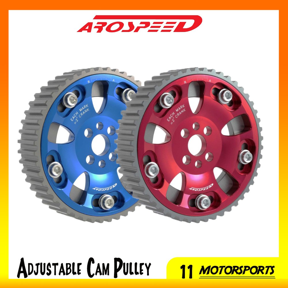 (2pcs) Nissan Skyline RB20/RB25/RB26-Arospeed Adjustable Cam Pulley ...