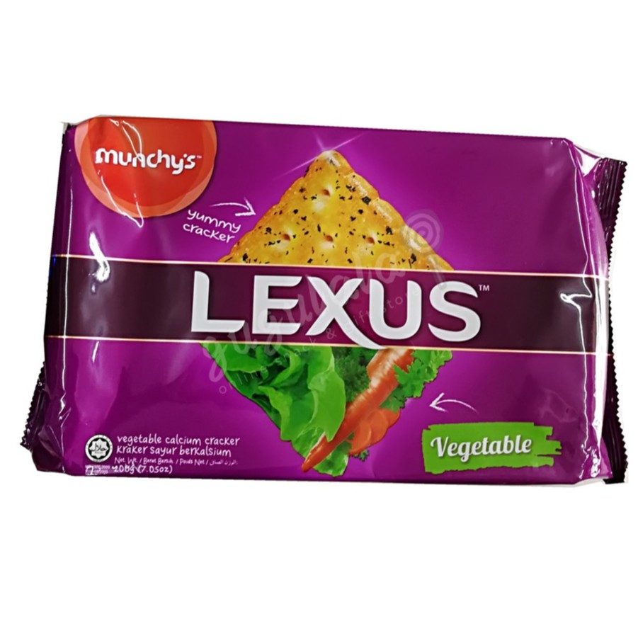 Munchy's Lexus Sandwich Biscuit-Vegetable 190g | Shopee Malaysia