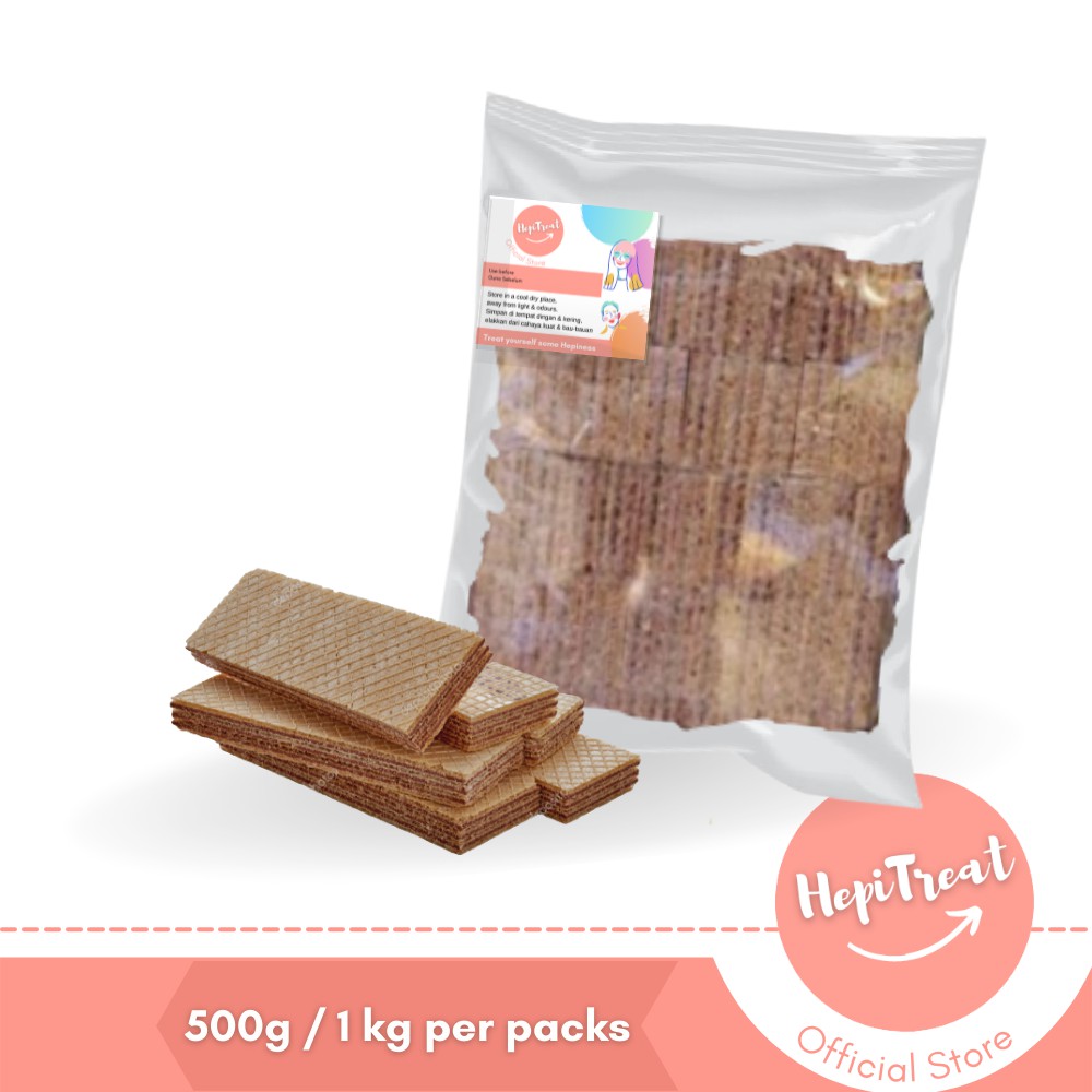 Biskut Timbang Wafer Chocolate / Waffle Stick Chocolate - 500g/1kg by ...