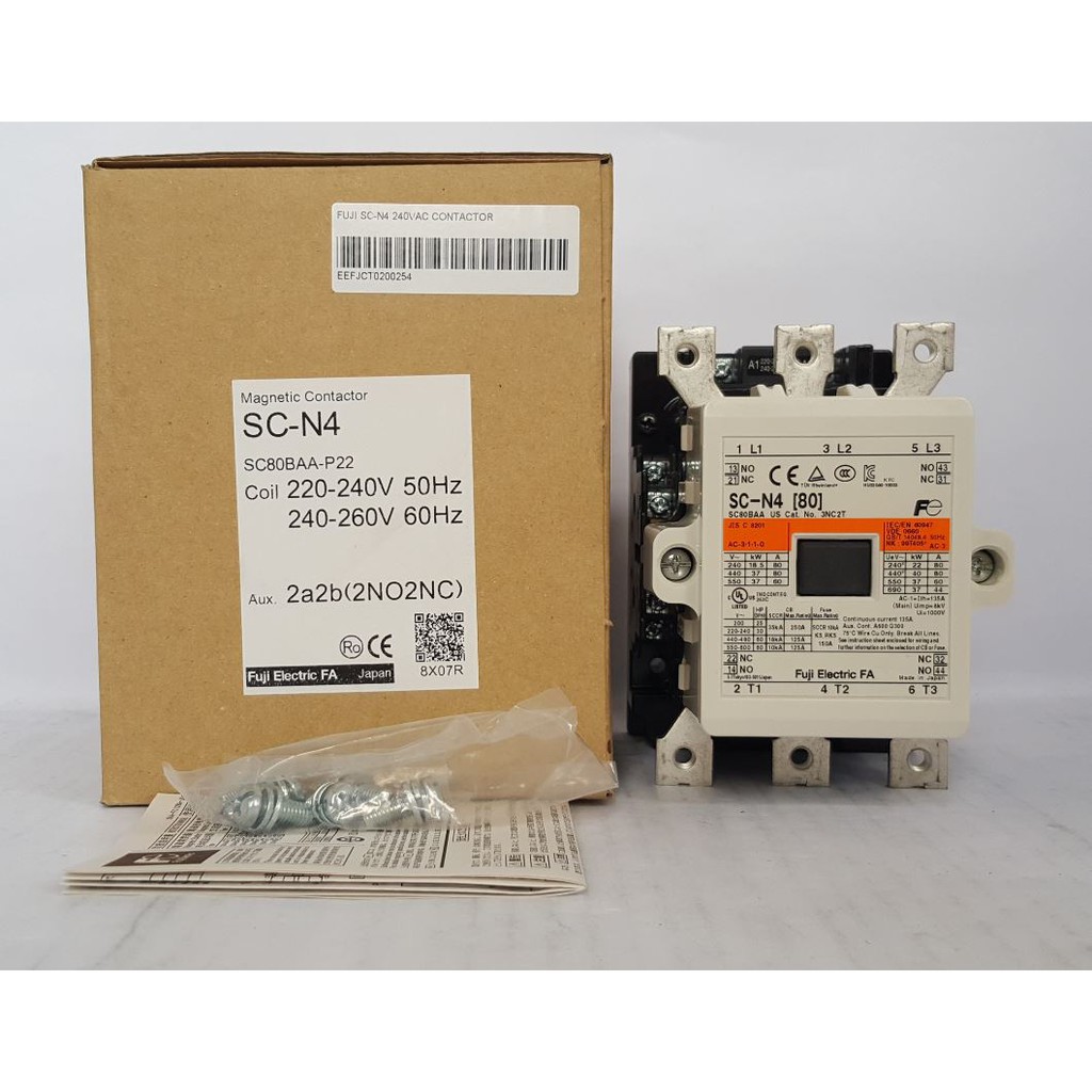 FUJI Contactor SC-N4 SC-N5A Scn4 scn5a | Shopee Malaysia