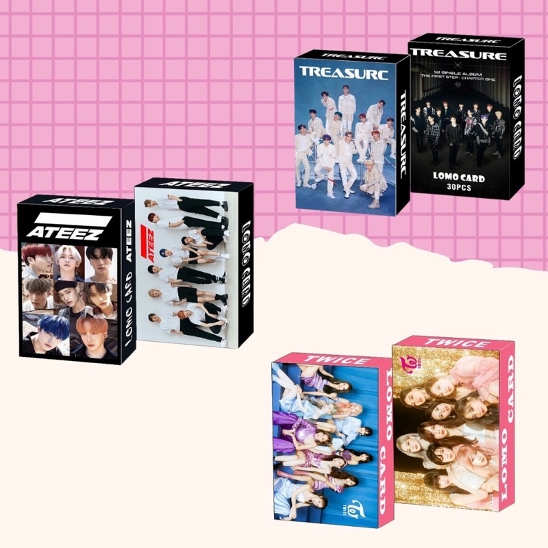 Cardbox - PhotoCard KPOP Collection BTS/EXO/TWICE/ASTRO Etc Contents ...