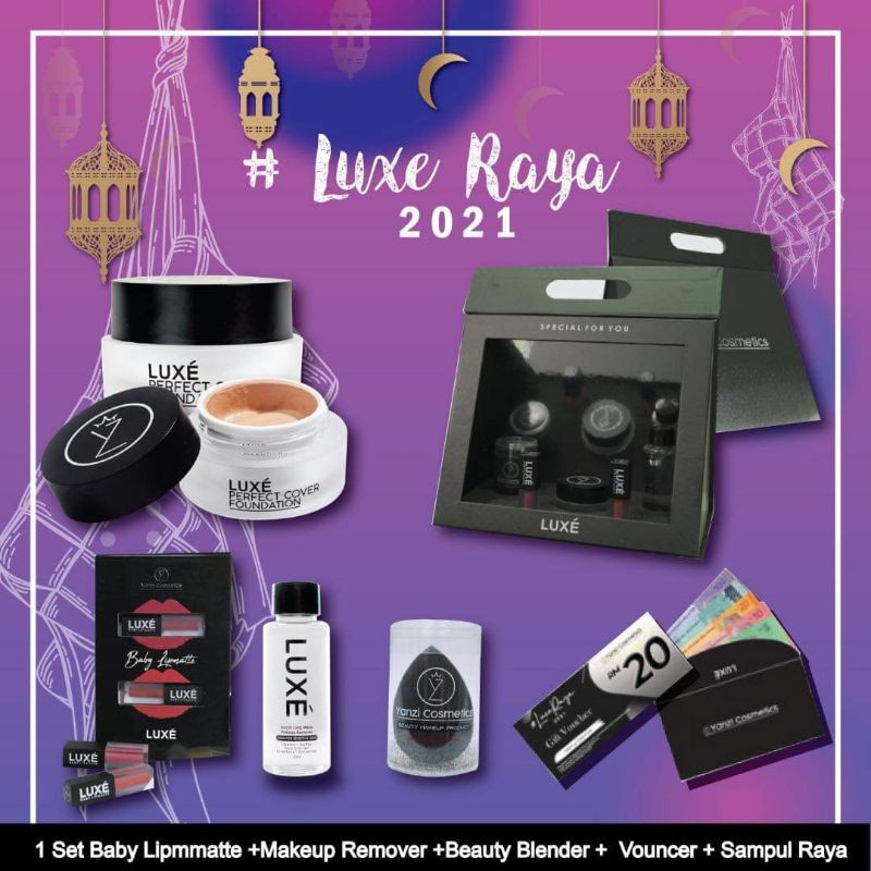 LUXE PERFECT COVER FOUNDATION HQ (EDITION RAYA) | Shopee Malaysia