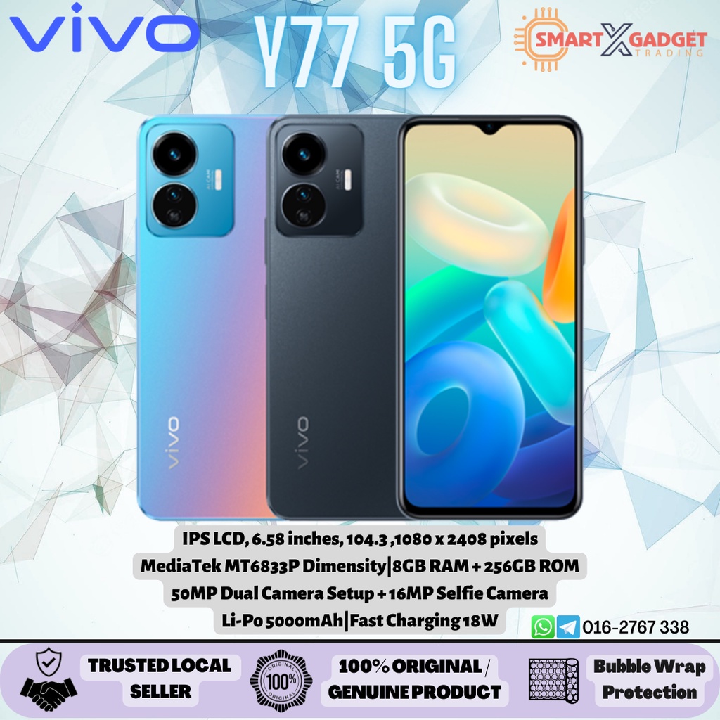 Vivo Y77 5G [8GB+256GB] | Shopee Malaysia