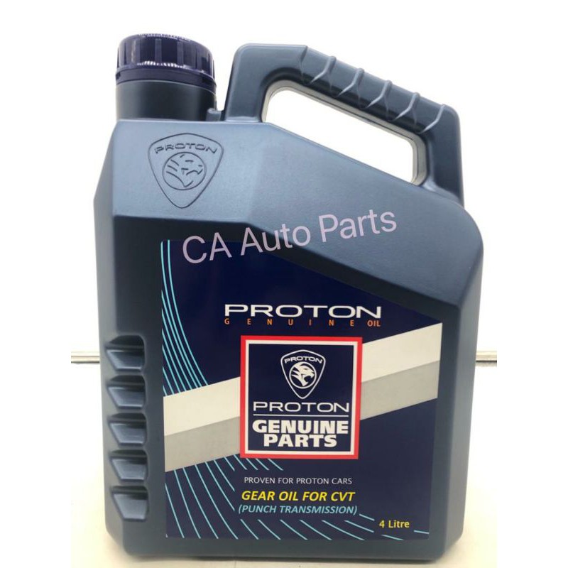 PROTON CVT (4L)GENUINE OIL GEAR CONTINUOUSLY VARIABLE TRANSMISSION 100 ...