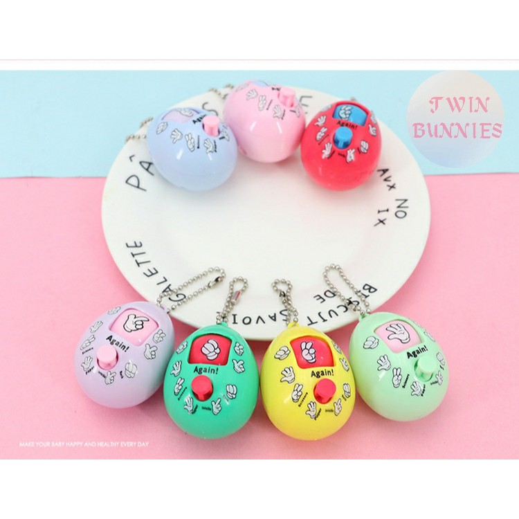 TB Paper Scissor Stone Toy & Keychain Children Goodies Bag Kids Present ...