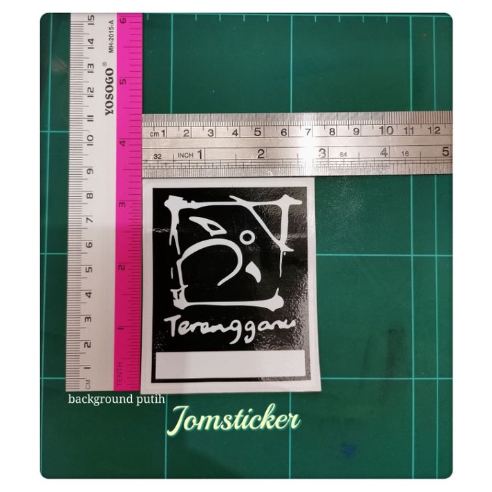 Sticker Motor~ Penyu Terengganu Peta Terengganu(sticker cutting ...