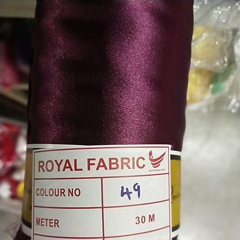 Satin Fabric / Pongee Fabric Solid Color Decoration | Shopee Malaysia