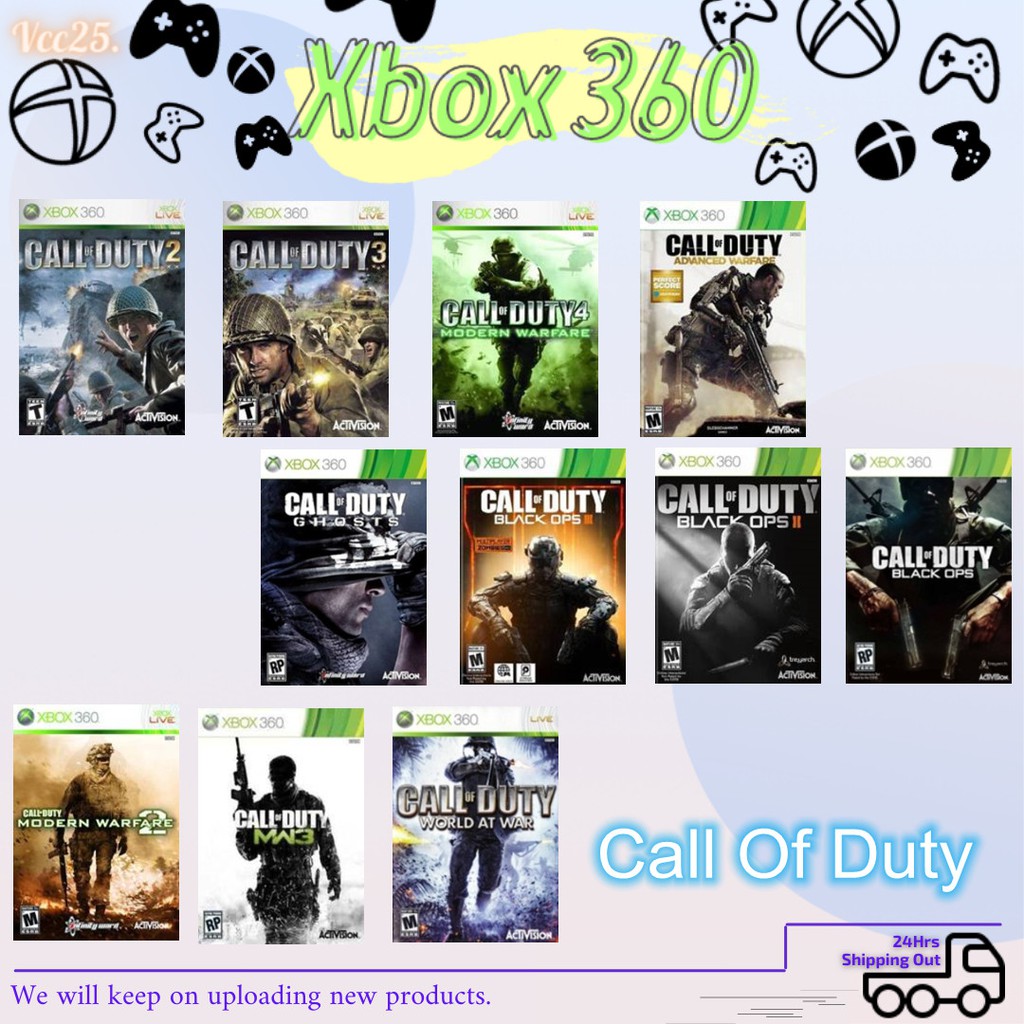 Xbox360 Games *Call of Duty*[100% Brand New] | Shopee Malaysia