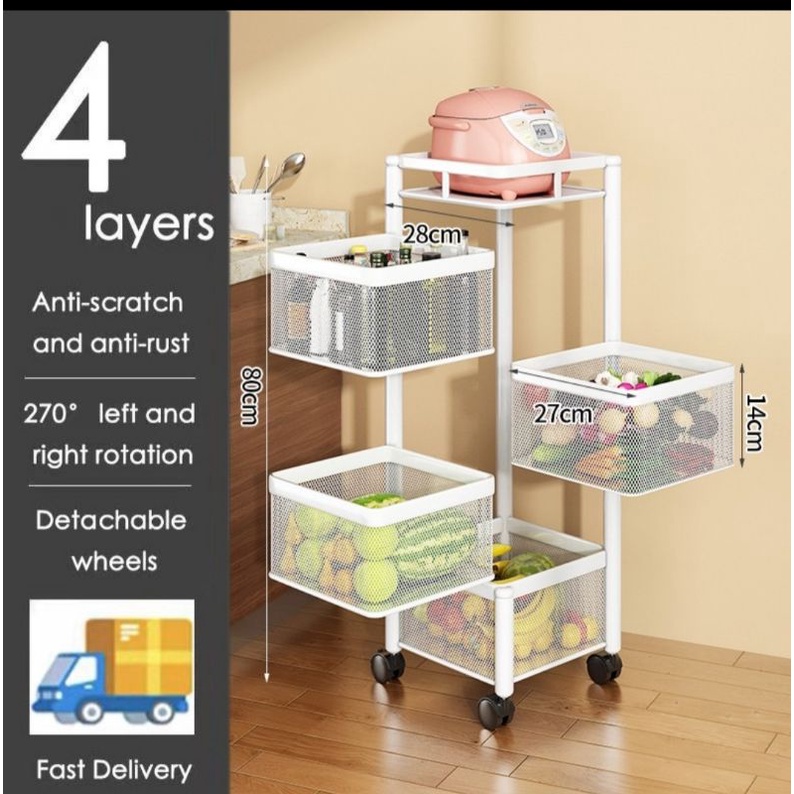 Multifunctional Rack (READY STOCK) | Shopee Malaysia