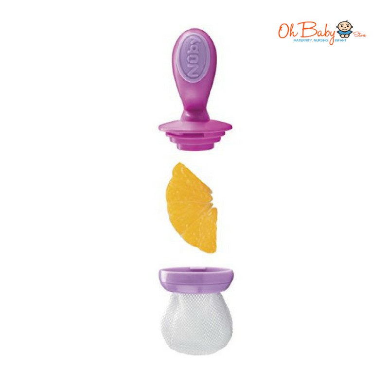 Nuby The Nibbler Baby Food Feeder with Cover | Shopee Malaysia