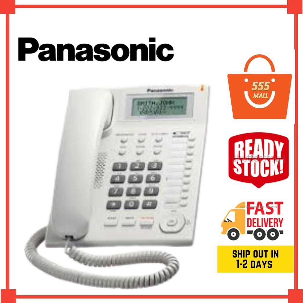 Panasonic Single Line Phone KX-TS880MLW I RUMAH TELEFON🔥 | Shopee Malaysia