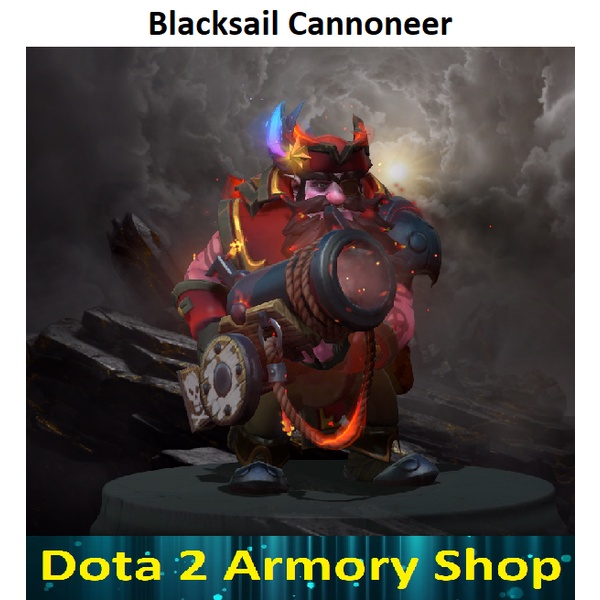 🔥 30 days as friend 🔥 Dota2 Sniper 🔥 Blacksail Cannoneer 🔥 TI10 ...