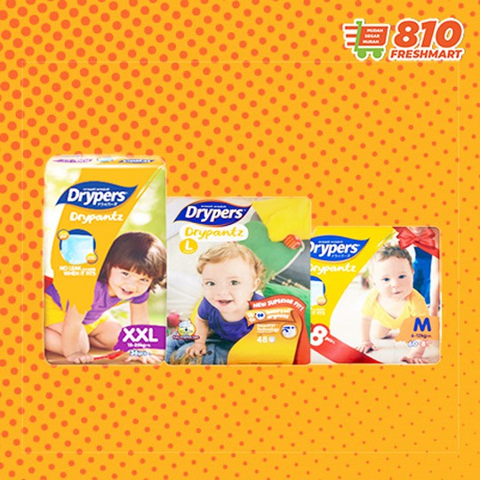 Drypers Drypantz M/L/XL/XXL (4PACK) | Shopee Malaysia