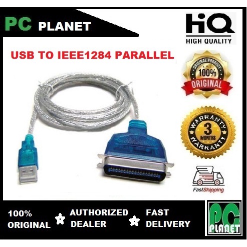 HIGH QUALITY USB TO IEEE1284 PARALLEL DOTMATRIX PRINTER CABLE 1.5M | Shopee Malaysia