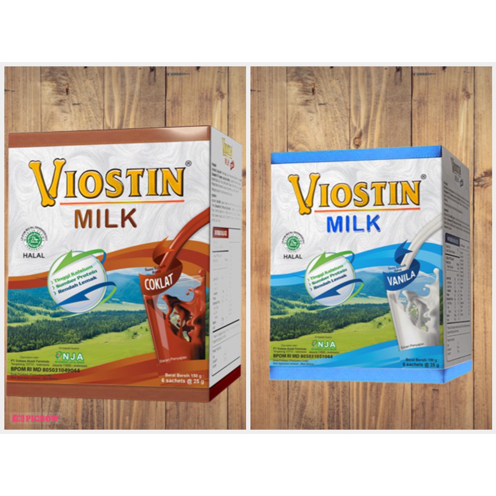Viostin MILK PER BOX Contains 6 Sachets 2 Flavors | Shopee Malaysia