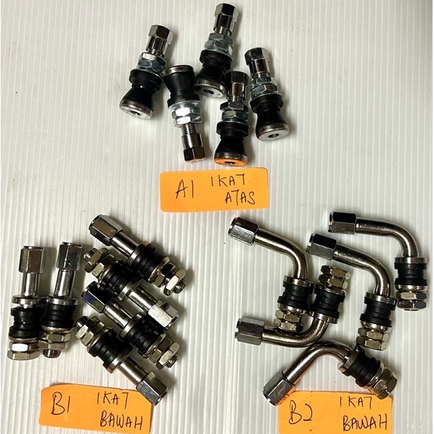 TIRES TAYAR HEAD TUBELESS AIR VALVE KEPALA TUBELESS HEAD MOTOCYCLE ...