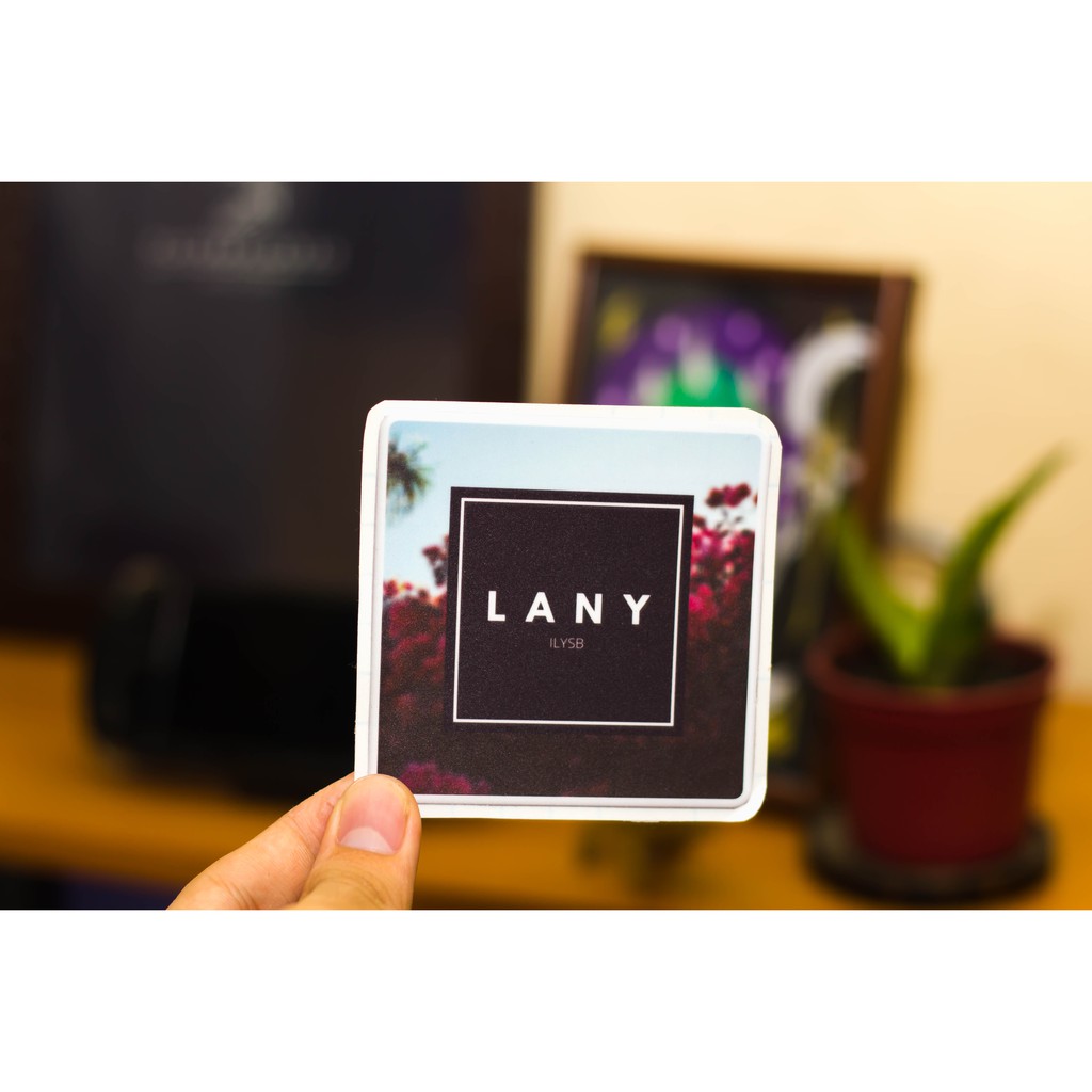 LANY Laminated Stickers (per piece) | Shopee Malaysia