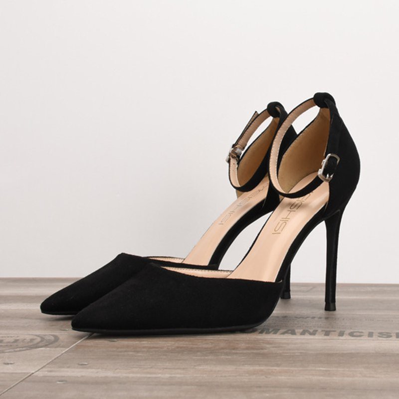 Hnc50 7cm high heels, smooth leather, stiletto heels, extremely ...