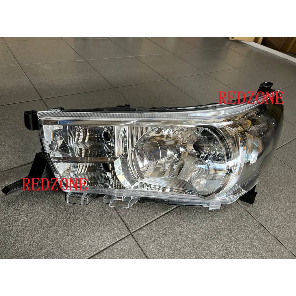 TOYOTA HILUX REVO GUN125 2016 HEAD LAMP FRONT LIGHT LAMPU DEPAN NON HID ...