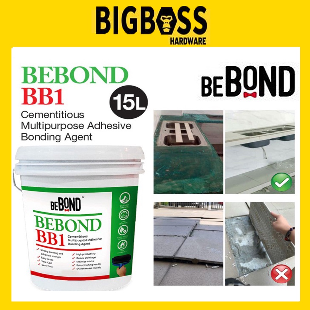Bebond BB1 | Cementitious Multipurpose Adhesive Bonding Agent | Green ...