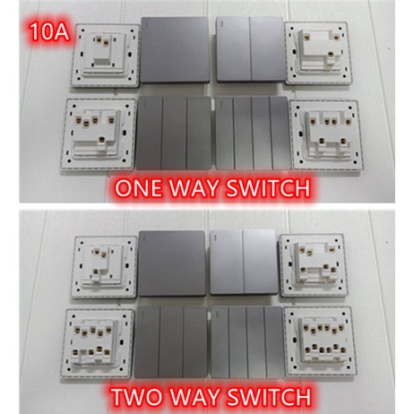 10A SWITCH SOCKET (GREY) OUTLET PLUG ‖ 1/ 2/ 3/ 4 BUTTON 1 WAY 2 WAY ...