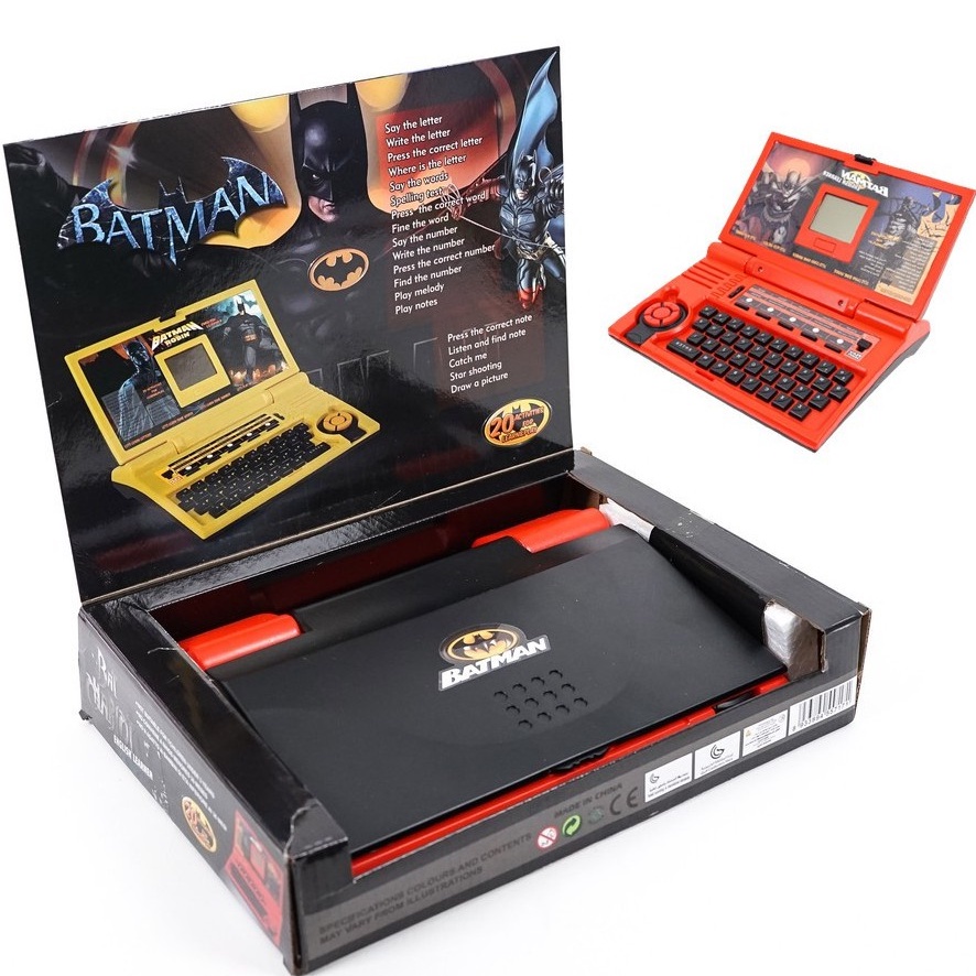 Kids Laptop Kids Early Learning Toys Batman Educational Laptop For Kids ...