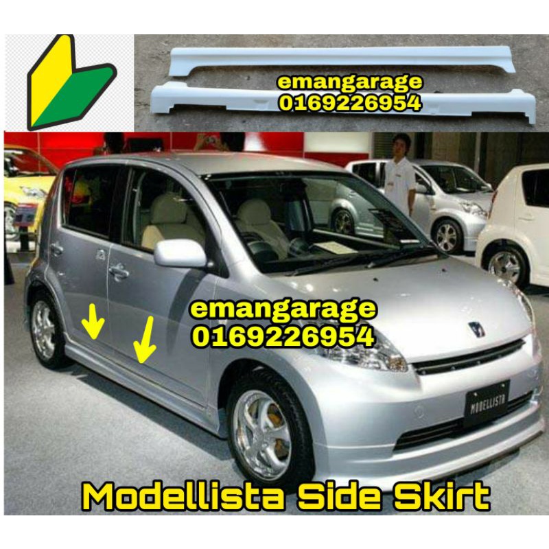 Side Skirt Passo /Side Skirt Modellista /Side Skirt Myvi /Side Skirt ...