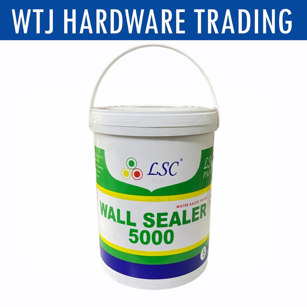 LSC wall sealer 5000 water based PAINT sealer 5 Liter | Shopee Malaysia