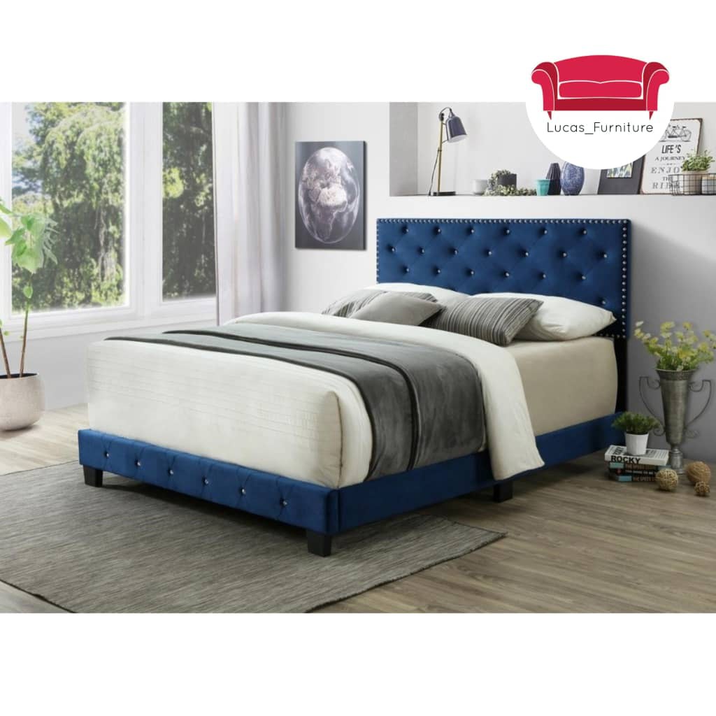 Chesterfield Katil / Queen Bed Frame / Queen Size 5ft / Queen bedframe ...