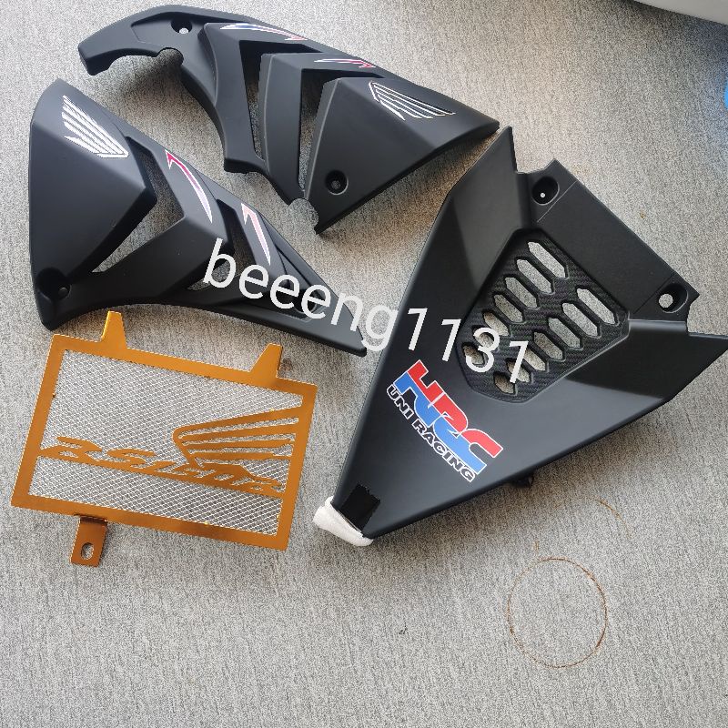 🔥New Design🔥RS150 V1/V2 set Package 3 in 1🔥SIDE ENGINE cover Black ...