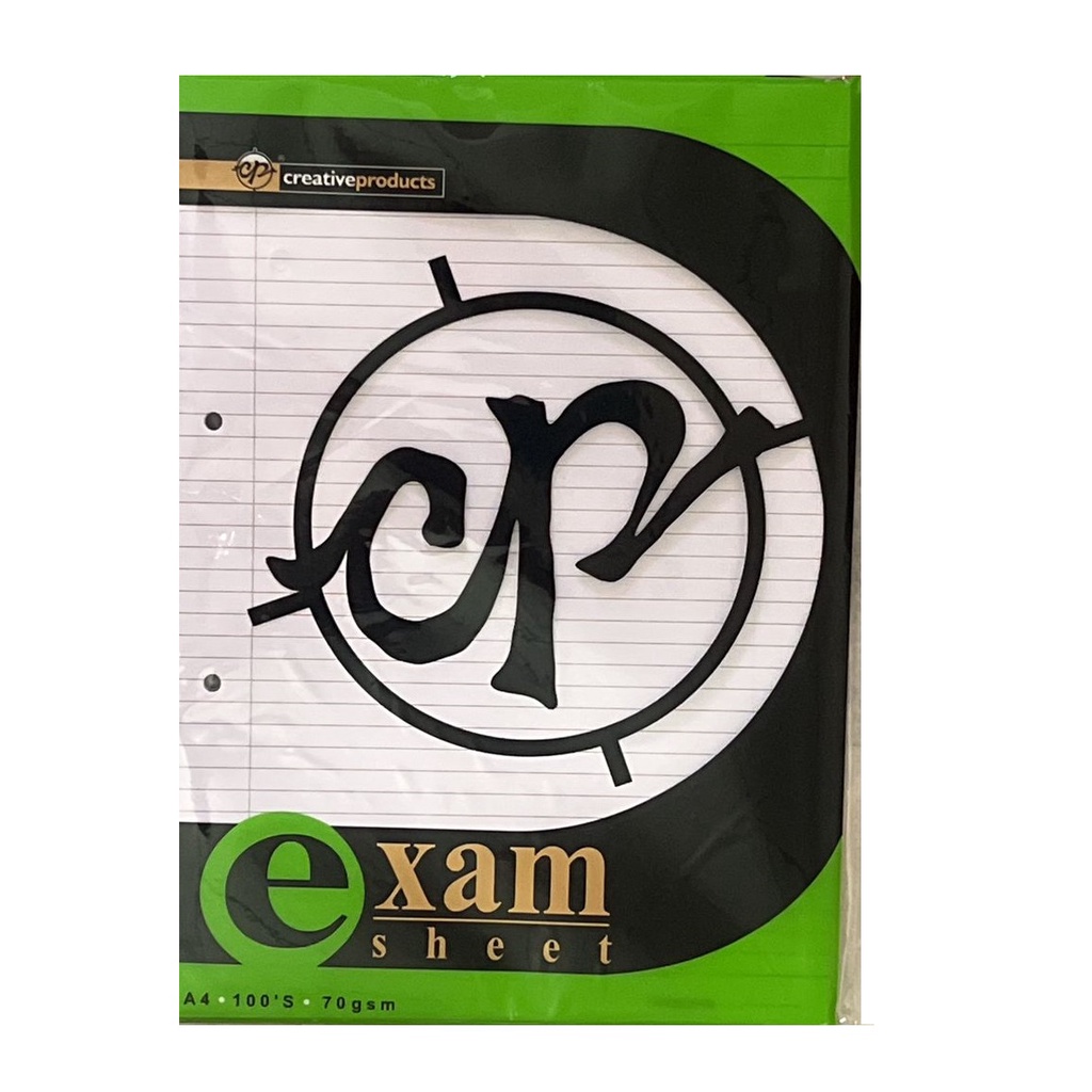 CP Examination Sheet Foolscap Exam Paper A4 Size 50/70/100's Single ...