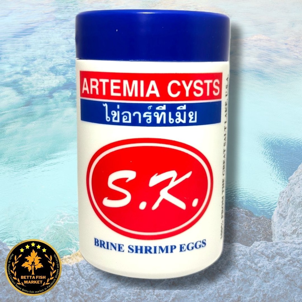 Artemia Cysts Sea Mite Used For Kindergarten Fish | Shopee Malaysia