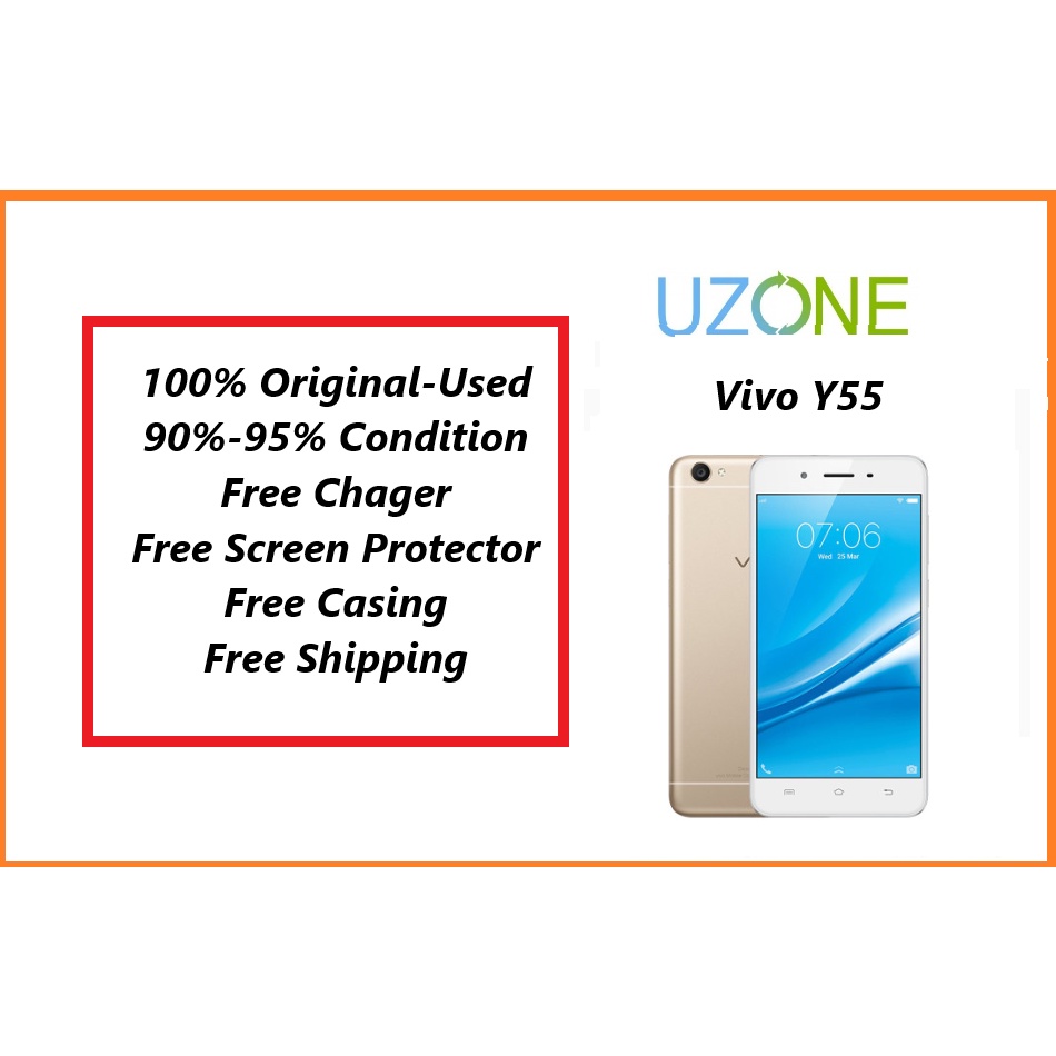VIVO Y55 [2GB RAM +16GB ROM] - IMPORTED USED | Shopee Malaysia