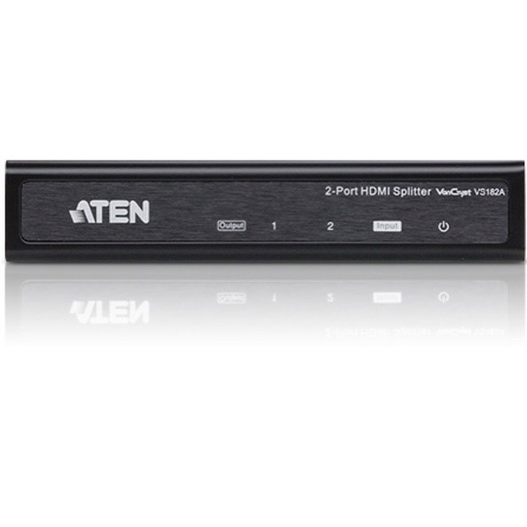 ATEN VS182A 2-Port 4K HDMI Spliter | VS-182A VS182-A | Shopee Malaysia