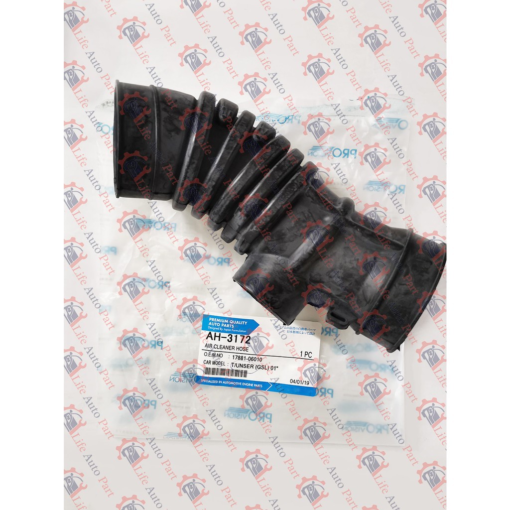 Toyota Unser (GSL) 2001 Air Cleaner Hose Unser Intake Hose | Shopee ...